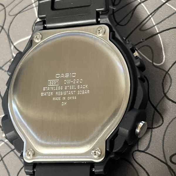 Casio Dw290-1v Men's Watch | WatchCharts Marketplace