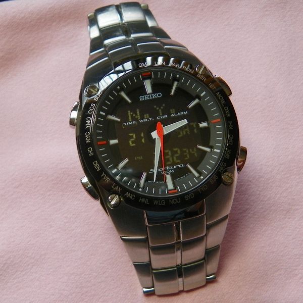 FSOT:Seiko Sportura model SNJ005 on Bracelet | WatchCharts