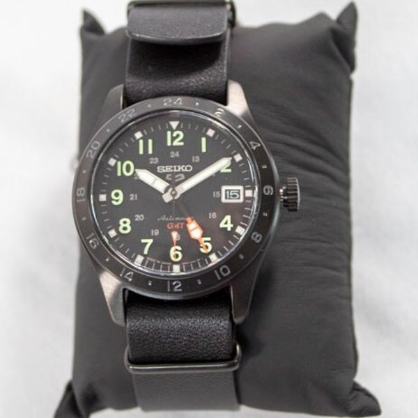 Seiko 5 Sports Field GMT Automatic Men's Watch (Black) | WatchCharts ...