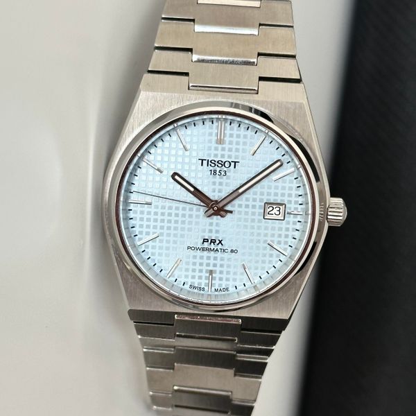 [WTS] Tissot PRX Powermatic 80 “Tiffany” Ice Blue | WatchCharts