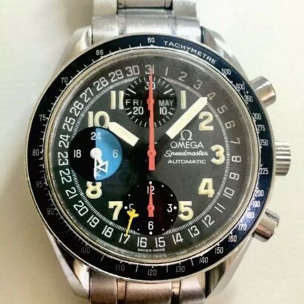 Omega Speedmaster Mk40 Automatic Triple Calendar Chronograph Schumacher ...