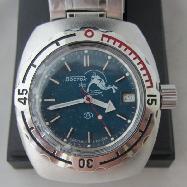 Vostok Amphibia russian diver watch FUNZIONANTE | WatchCharts Marketplace