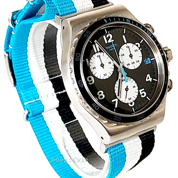 SWATCH, SWISS MADE, SKY BOND, SWATCH IRONY, CHRONOGRAPH MEN'S WATCH ...