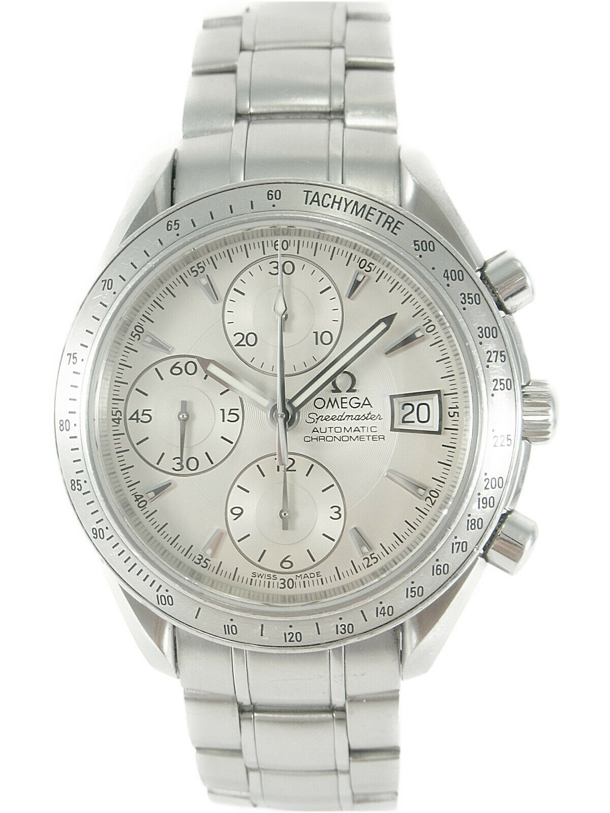 OMEGA Speedmaster Automatic Chronometer Chronograph Date Watch 3211.30 ...