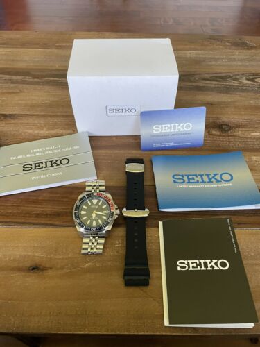 Seiko Prospex Samurai SRPB53 Automatic Watch Full Set w/ Jubilee ...