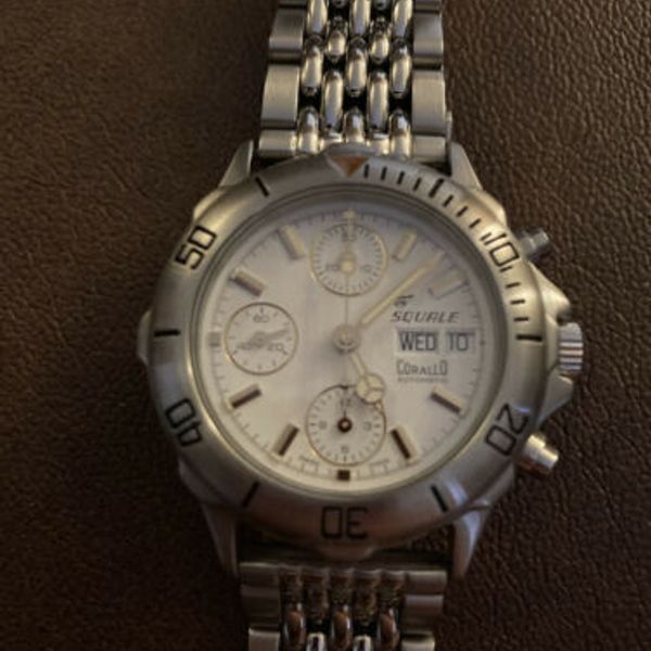 Squale Corallo Mens Automatic Chronograph Reissue | WatchCharts Marketplace