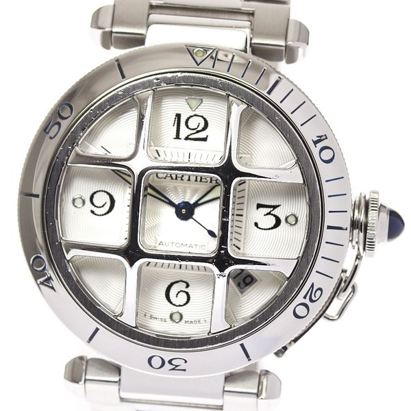[CARTIER] Cartier Pasha Grid 38mm W31059H3 Date Automatic Men's [Used ...