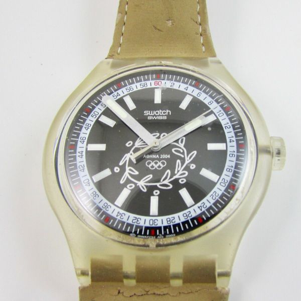 SWATCH AG 2002 GREECE ATHENS OLYMPICS 2004 SWISS MADE WRISTWATCH ...