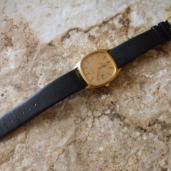 [WTS] Gold Plated Omega DeVille | Square Face | Quartz Movement ...