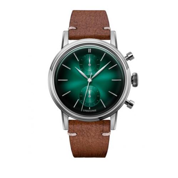 UNDONE URBAN MYSTIQUE NEPTUNE Mecha Quartz Watch [Silver Frame Calf ...