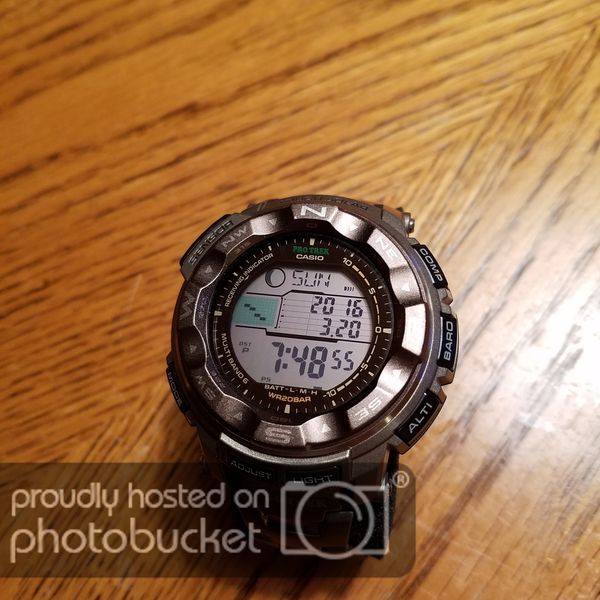 FS.Casio Protrek PRW-2500T-7CR | WatchCharts Marketplace