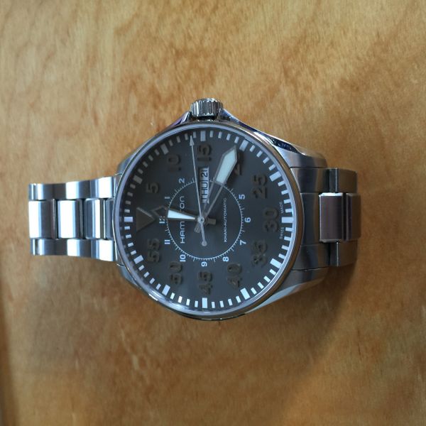 FSOT: Hamilton 46MM Khaki Aviation Pilot Automatic H647150 | WatchCharts