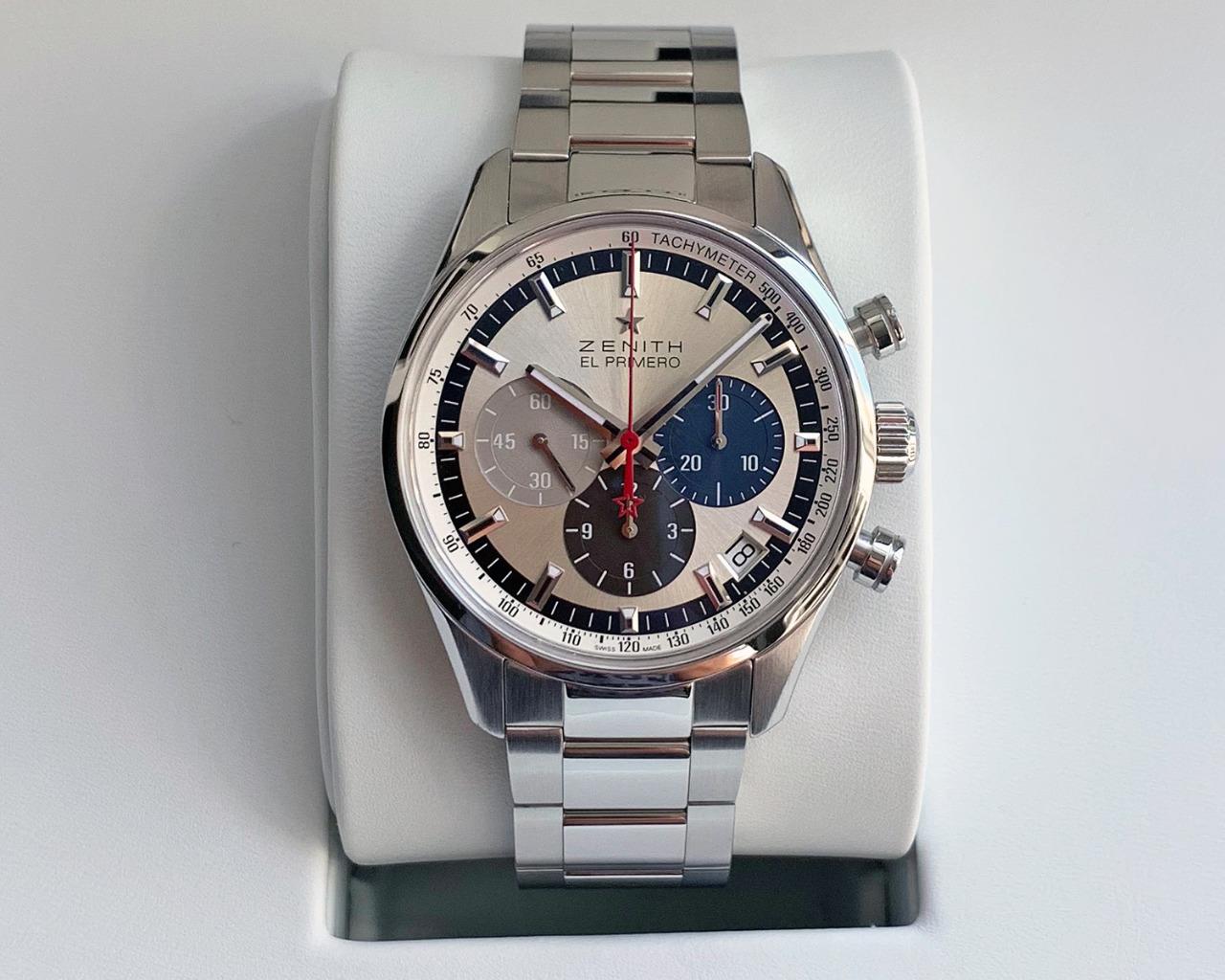 FS: Zenith El Primero Tricolor Chronograph 03.2150.400/69/M2150 38mm Full Set + Warranty ...