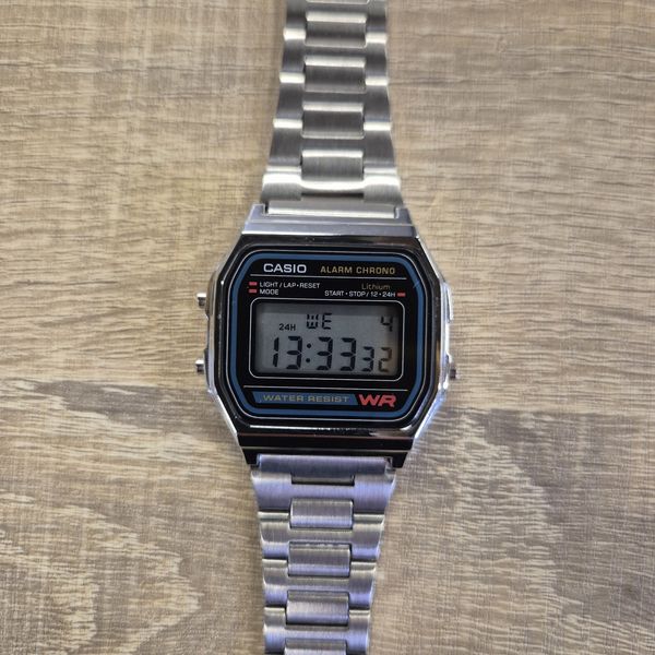 Mens Casio Vintage Style Alarm Chronograph Watch | WatchCharts Marketplace