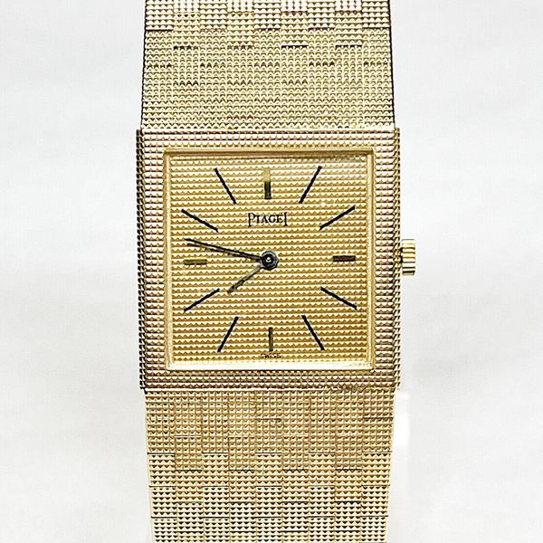 Piaget 18K Yellow Gold Watch | Model 9131 C4 | Vintage Wristwatch ...