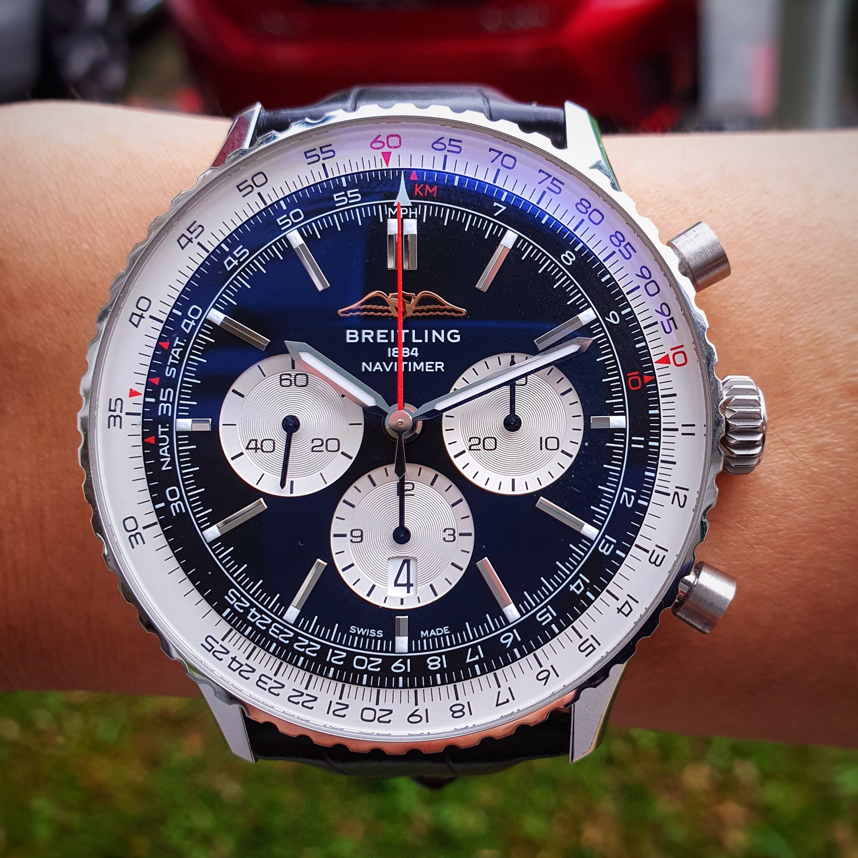 WTS: Breitling Navitimer B01 Chronograph AB0137211B1P1 46mm Complete ...