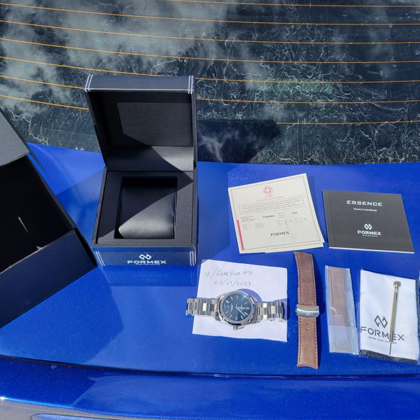 [WTS/WTT] Formex Essence 43mm Blue Dial | WatchCharts Marketplace