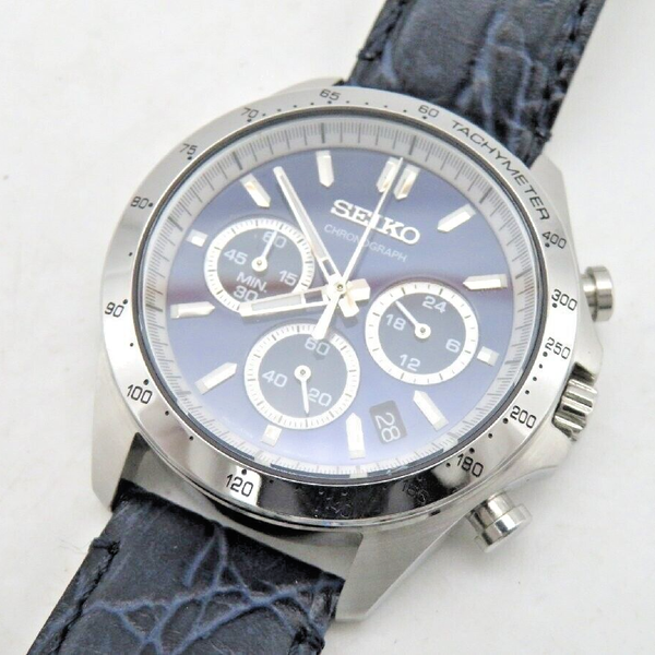 Seiko Spirit Chronograph SBTR019 Men's Wristwatch (6T63-00D0 ...