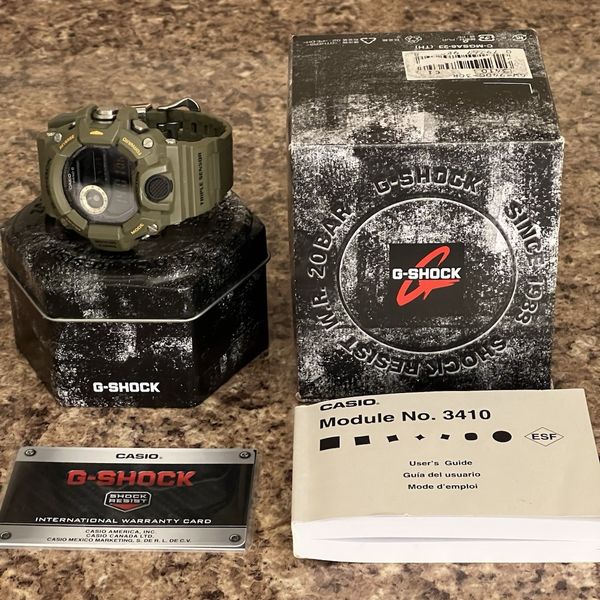 Casio G Shock Rangeman GW 9400 3CR Men's Watch | WatchCharts Marketplace