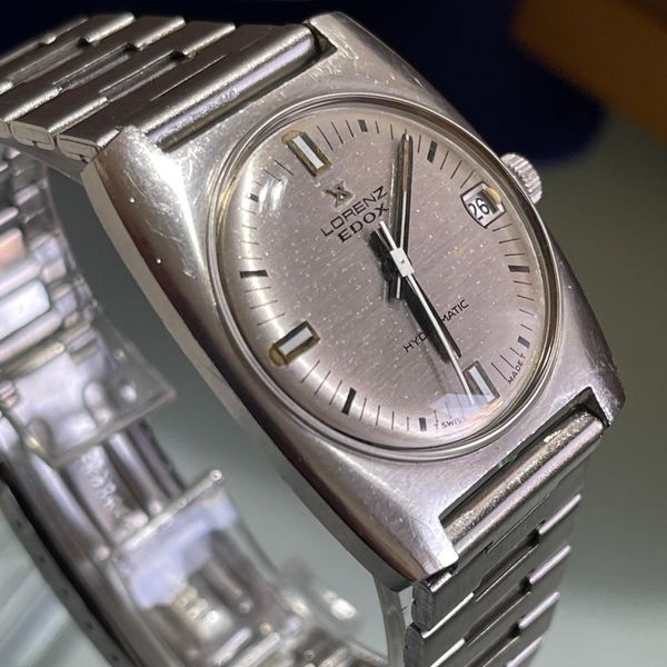Lorenz Edox Hydromatic MK1 Swiss Made Automatico Vintage ANNI 60 ...