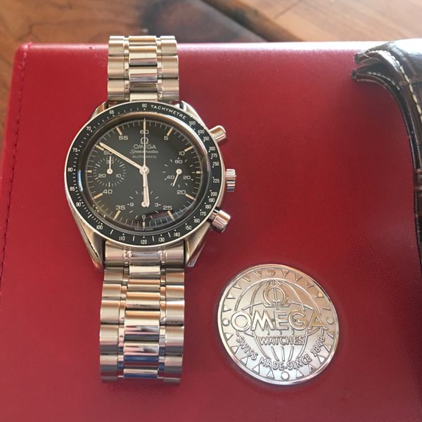 Super Clean Factory Serviced Omega Speedmaster Reduced 3510.50 with Box ...