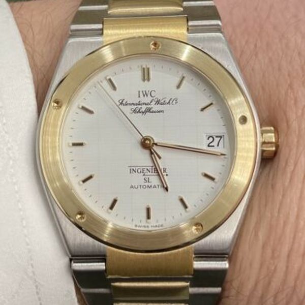IWC Ingenieur Two Tone SL Automatic, 34mm, Date Window, Serviced By IWC ...