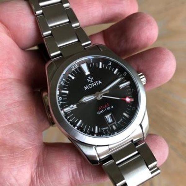 FS Monta Atlas w/ Charcoal Dial - Full Kit | WatchCharts Marketplace