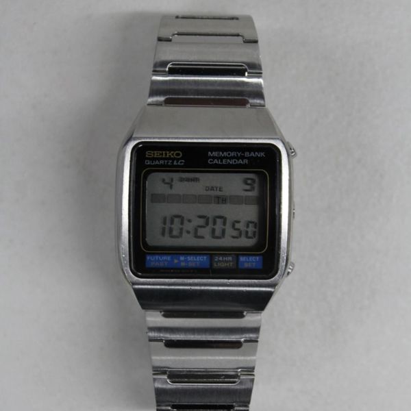 SEIKO 1978 M354-5019 James Bond Moonraker Memory Bank Calendar Men's ...