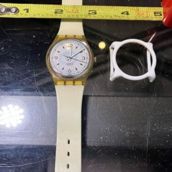 Vintage 1990 Swatch Watch With Swatch Guard 5755? | WatchCharts Marketplace