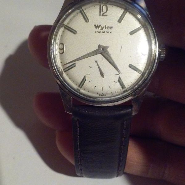 FS: Vintage 1950's-1960's Wyler Mens Watch and 1960's Hydepark Mens ...