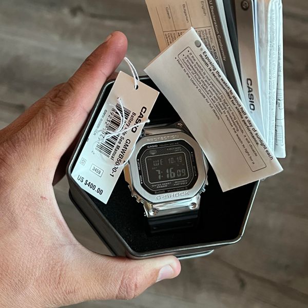 [WTS] - G-Shock - GMWB5000-1 - Full Kit - $225 Shipped | WatchCharts