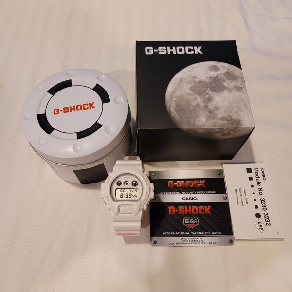 LE Casio G-SHOCK NASA DW-6900 DW6900NASA237 WATCH SHIPS SAME DAY NEW ...