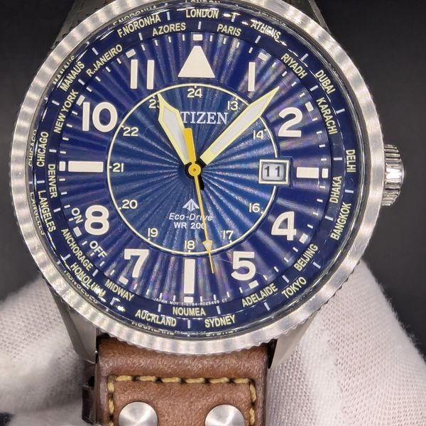 Citizen Eco-Drive Men's Watch E784-Solar-Perpetual Calendar-Clean-44mm - EUC!! | WatchCharts ...