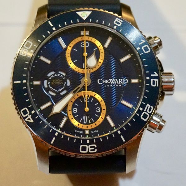 FS Christopher Ward C60 Chronograph - Old Logo (Dial and Bracelet ...