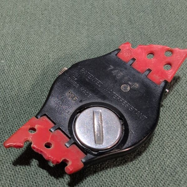 SWATCH Watch Navigator 1987 GB707 Works Needs New Battery & Cover ...