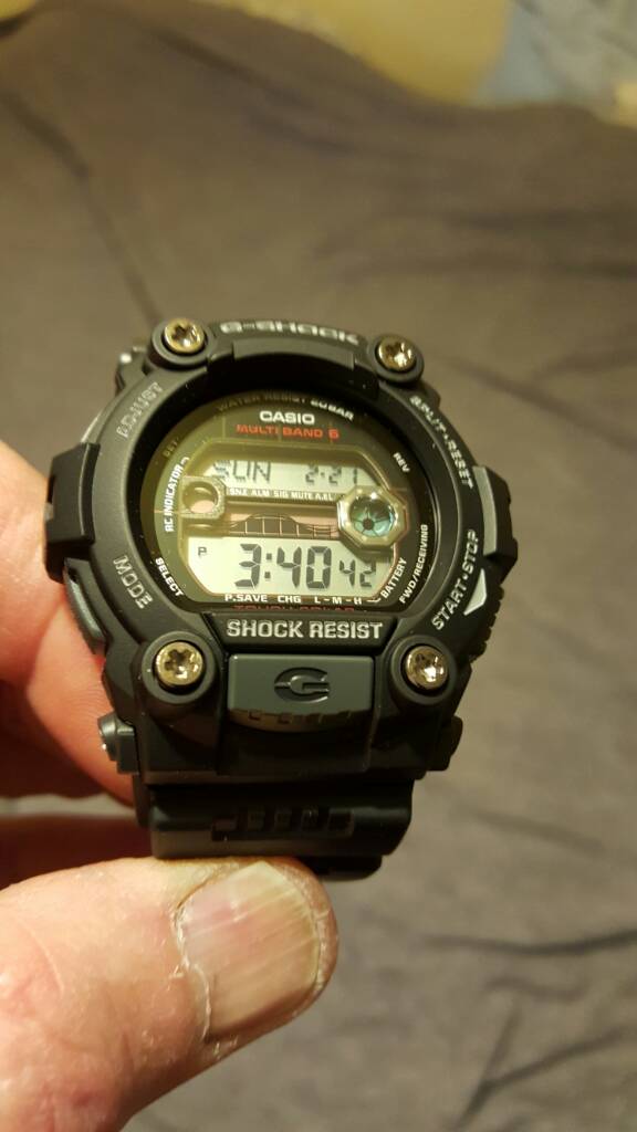 Gshock Gw7900 positve display. | WatchCharts