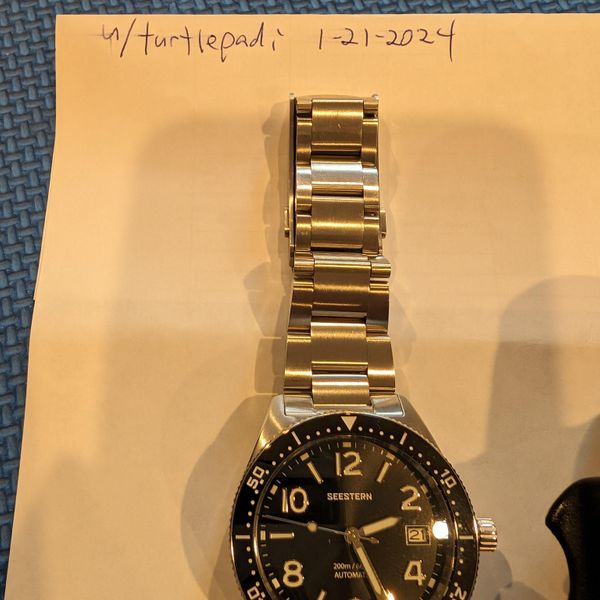 [WTS] Seestern S434 - Black Dial | WatchCharts Marketplace