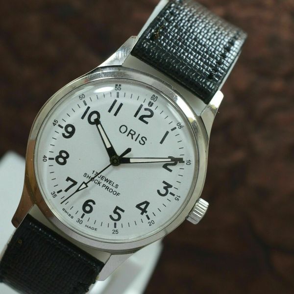 Vintage Oris Hand Wind ST 96 17 Jewels Men's Wrist Watch | WatchCharts