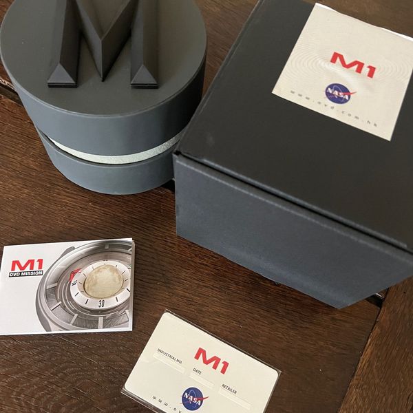 OVD Full Moon M1 / F01 NASA Watch Automatic Extra Custom Leather Strap ...