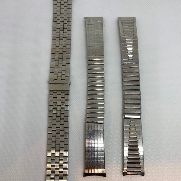 [WTT] Vintage Steel Expansion Bands (x3) | WatchCharts Marketplace