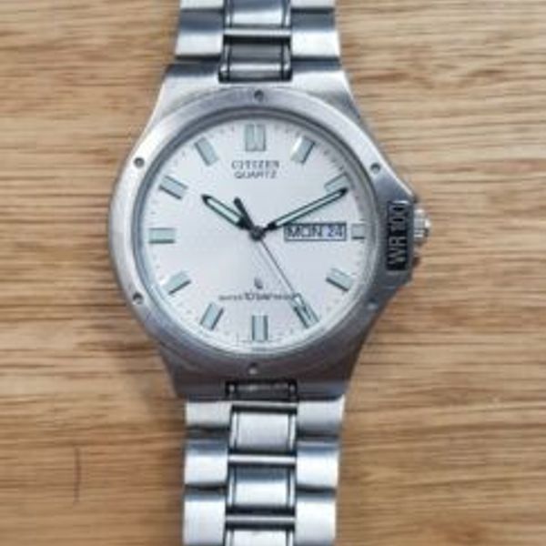 Citizen quartz mens watch WR 100 | WatchCharts Marketplace