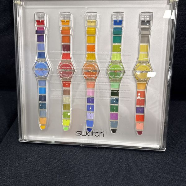 Collectibles Swatch Watches Limited Edition Only 1000 Sets Made ...