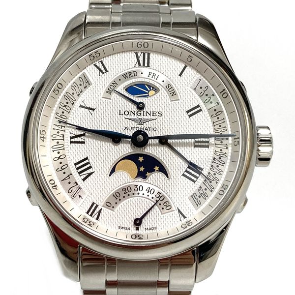 LONGINES Master Collection Retrograde Moon Phase L2.738.4.71.6 Watch ...