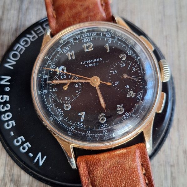 Junghans Chronograph Cal J 88 Watch + Box | WatchCharts Marketplace