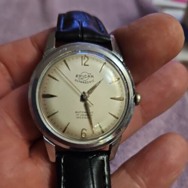 Mens ENICAR ULTRASONIC WATCH | WatchCharts Marketplace