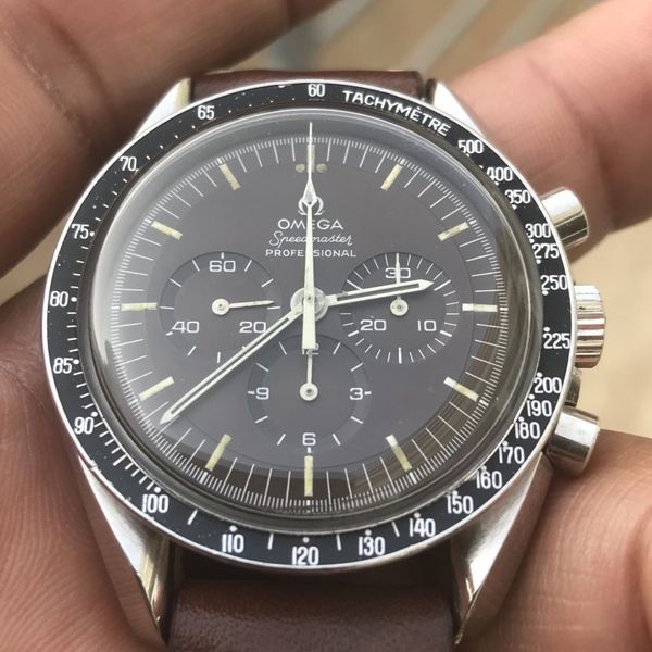 SOLD Vintage Omega Speedmaster 145.022-69 Chocolate DON | WatchCharts ...
