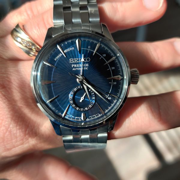 [WTS] New Seiko "Blue Moon" Cocktail time | WatchCharts Marketplace