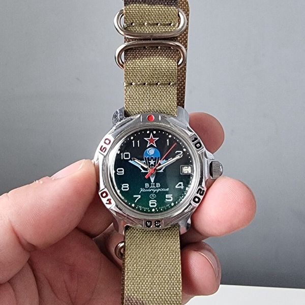RARE Military Soviet VDV Vostok commander's watch USSR | WatchCharts ...