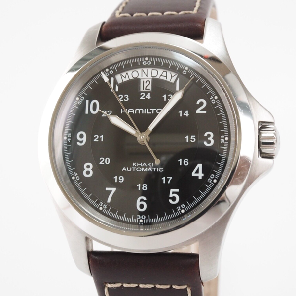 Hamilton Khaki Field King H64455533/H644550 Automatic Black Day/Date 40 ...