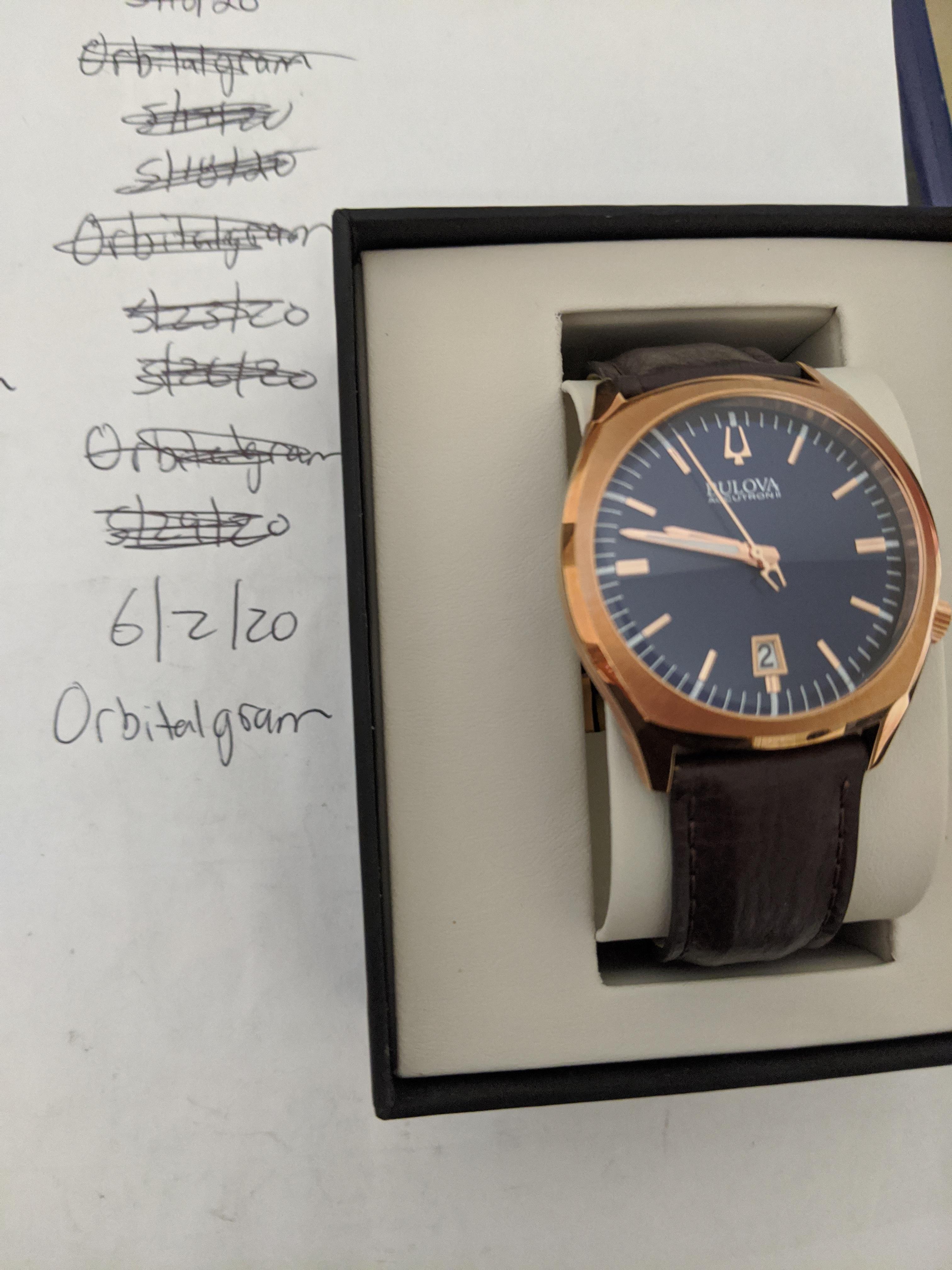 [WTS] Bulova Accutron II Men's Surveyor 97B133 Watch (Reduced $200 ...